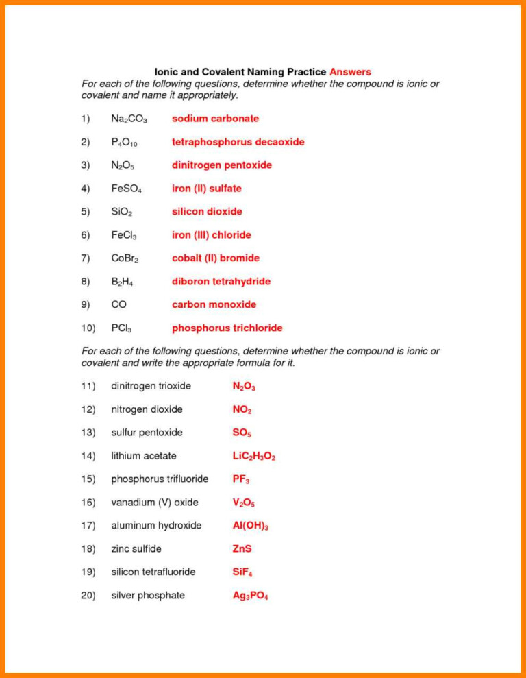 Naming Binary Ionic Compounds Worksheet - CompoundWorksheets.com Naming Binary Ionic Compounds Worksheet - CompoundWorksheets.com